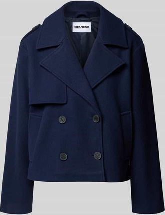 Review Jacke mit Reverskragen