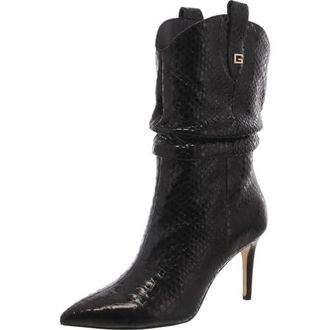 Guess Bottes tendance Benisa pour femme, Black Suede 004, 39 EU