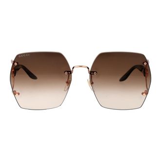 Gucci Stylische Sonnenbrille Gg1562S - - Accessories - Damen - Gelb - 62 MM