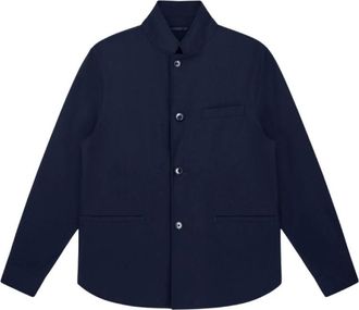 A|X Armani Exchange Homme, Chemises, Bleu, Taille: XL Blazer Minimaliste