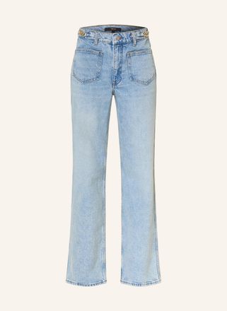 Maje Wide Leg Jeans blau