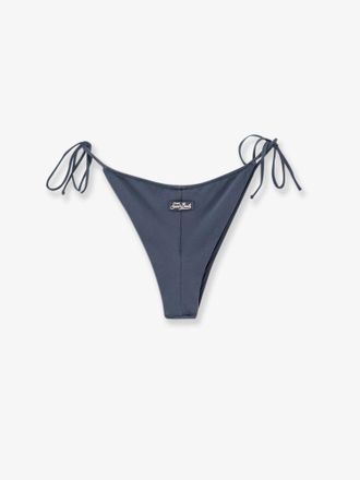 MC2 Saint Barth Womens Swim Briefs Marielle Blue Nylon Swimwear Sea Clothing