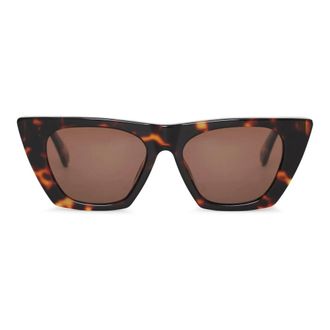 Anine Bing Paris Sonnenbrille - Dunkles Tortoi - - Accessories - Damen - Braun - ONE SIZE