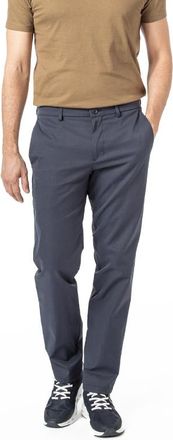 HUGO BOSS Herren Hose blau Mikrofaser