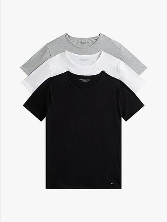 Tommy Hilfiger Lot de 3 T-shirts en coton col en V