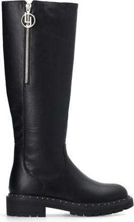 Liu Jo Bottes 4F3735ex014 Jambe Haute Femme Simili-cuir Noir, Noir, 37 EU