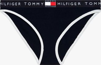 Tommy Hilfiger Culotte Heritage en coton m&eacute;lang&eacute;