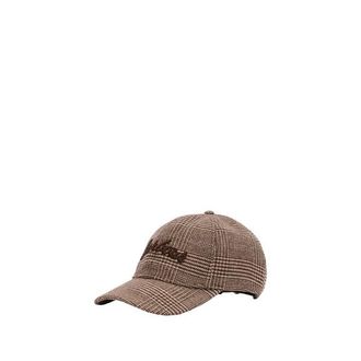 Barbour Casquette brod&eacute;e en laine m&eacute;lang&eacute;e