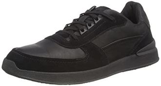Clarks Homme Racelite Move Basket, Noir, 46 EU