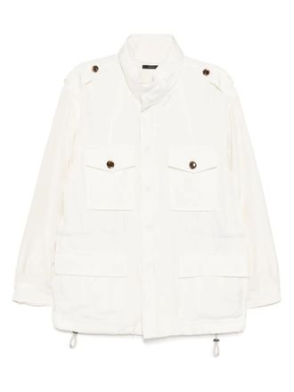 Tom Ford Jacke im Military-Look - Nude
