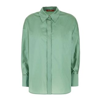 Max Mara Damen, Blusen & Hemden, Gr&uuml;n, XSGr&ouml;&szlig;e