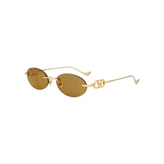 Valentino Bejewelled Sonnenbrillen - - Accessories - unisex - Gelb - 53 MM