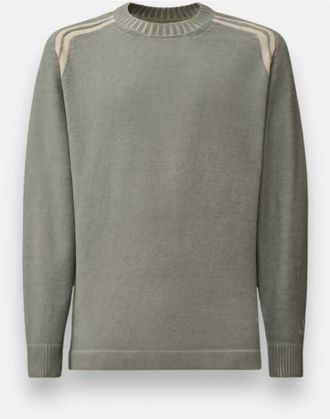 C.P. Company C.p. Company, Homme, Pulls, Vert, Taille: M Pull Chenille Double