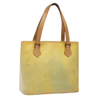 Louis Vuitton Pre-owned Cuir sacs-louis-vuitton - Femme - Pre-owned - Jaune - Taille: ONE Size