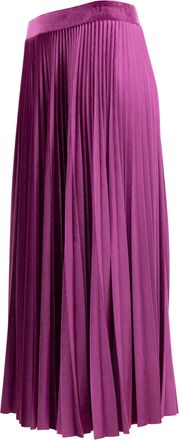 Valentino Garavani Women Purple Silk Skirt
