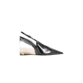 Alaia Invisible Wedge Slingbacks