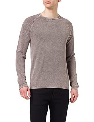 Key Largo MST Thomas Pull-Over, Grau, L Homme