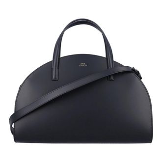 A.P.C. Schwarze Leder Tote Handtasche - - Bags - Damen - Schwarzk - ONE SIZE