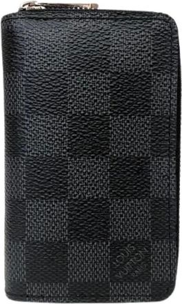 Louis Vuitton Porte-monnaie Zippy Damier Graphite en Toile (Occasion) - Homme - Pre-owned - Gris - Taille: ONE Size