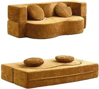 Generic Kompressionssofa im Wohnzimmer, zusammenklappbares Schlafsofa aus komprimiertem Schaumstoff, kleine Sofas for kleine R&auml;ume, waschbarer Bezug, for Wohn