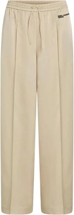Karl Lagerfeld Femme, Pantalons, Beige, Taille: 38 FR Pantalons de surv&ecirc;tement