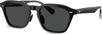Oliver Peoples unisex, Accessoires, Noir, Taille: 52 MM Lunettes de soleil R-11