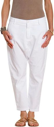 Mason's Femme, Pantalons, Blanc, Taille: 38 FR Malibu Jogger