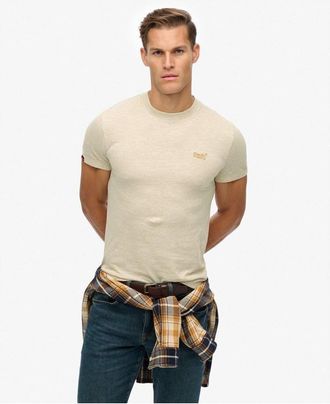 Superdry T-shirt logo essentiel en coton biologique