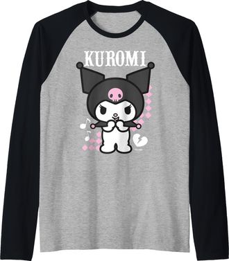 Hello Kitty Hallo Kitty Kuromi Bad Cool Sweet Friends Punk Classic Dark Raglan