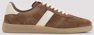 Tom Ford Low-Top Sneaker - Suede Leather Sneakers - Gr. 41 (EU) - in Braun - für Damen