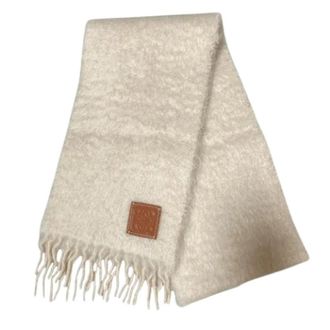 Loewe Pre-owned Schal - - Pre-owned - Damen - Wei&szlig; - ONE SIZE