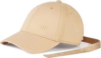Elisabetta Franchi Femme, Accessoires, Beige, Taille: S Cappello Honey EA2