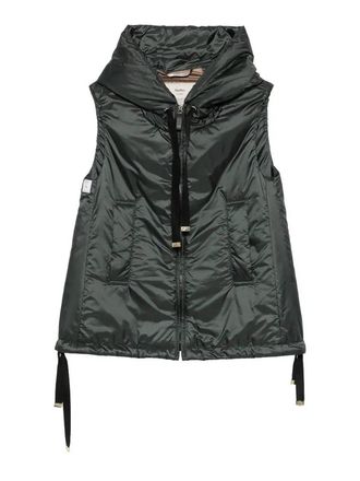 Max Mara Knielanger Mantel - Gr&uuml;n