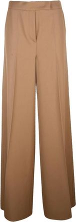 Max Mara Femme, Pantalons, Brun, Taille: 38 FR Bosco Pantalons