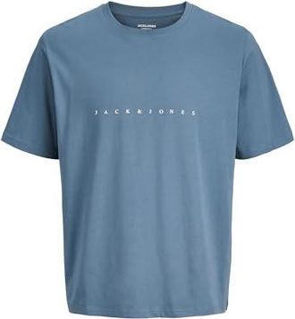 Jack & Jones Jjestar JJ Tee SS Noos T-Shirt pour Homme, Blue Mirage., XXL