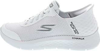 Skechers Mens Free Slip-ins Go Walk Flex-Hands Up Trainers, Blanc, 41.5 EU