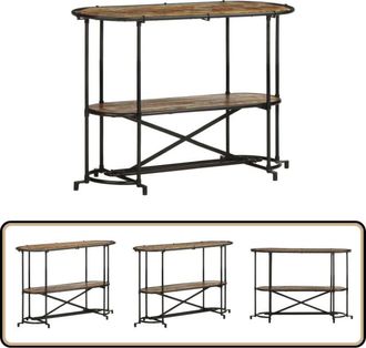 vidaXL vidaXL Konsolentisch 110x42x76 cm Altholz Massiv