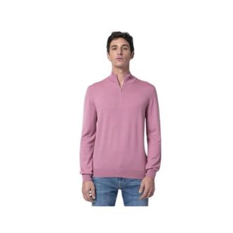 Gran Sasso Rundhals-Strickware - - Knitwear - Herren - Rosa - 3XL