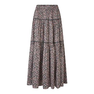 Lollys Laundry SunsetLL Maxirock - - Skirts - Damen - Mehrfarbig - S