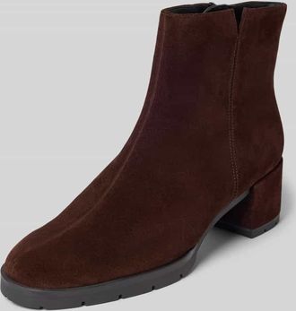 H&ouml;gl Stiefeletten aus echtem Leder mit Rei&szlig;verschluss