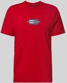Tommy Hilfiger Regular Fit T-Shirt aus reiner Baumwolle