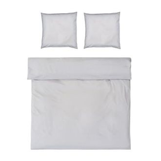 Möve Luxury Bettwäsche-Set 200x200 cm + 2 * 80x80 cm aus 100% Baumwolle, Moonlight