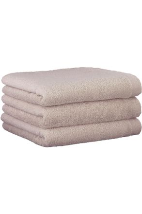 Caw&Ouml; Handtuch Lifestyle Uni, Beige, Textil, Uni, 50x100 cm, Textiles Vertrauen - Oeko-Tex, Made in Germany, Aufh&auml;ngeschlaufe, hochwertige Qualit&auml;t, schadst