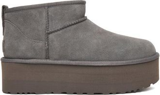 UGG Schneeschuhe W Classic Ultra Mini Platform 1135092 Grau