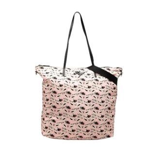 Prada Pre-owned Bedruckte Nylon-Tragetasche - - Pre-owned - Damen - Rosa - ONE SIZE