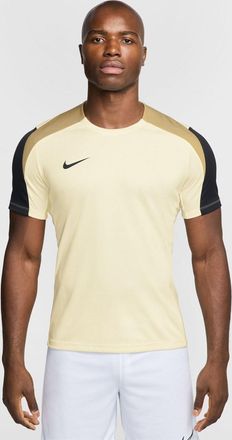 Nike Nike Herren Dri-Fit Strike SS T-Shirt, Pale Ivory/Black/Jersey Gold/Black, S