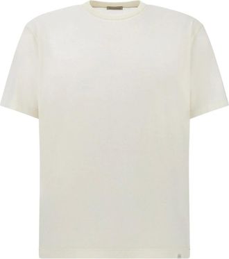 Paul & Shark Homme, Tops, Blanc, Taille: XL T-shirt en coton