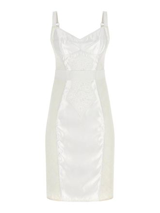Dolce & Gabbana Knielanges Kleid - Wei&szlig;