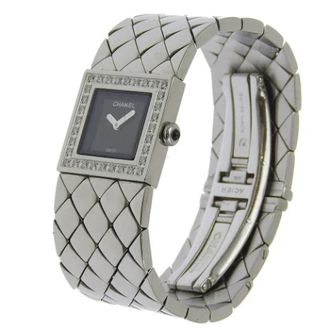 Chanel Pre-owned Vintage Uhr - - Pre-owned - Damen - Schwarzk - ONE SIZE