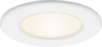 Briloner Briloner Leuchten - LED Einbauleuchten, 3er Set, Deckenlampen je 6 Watt, je 450 Lumen, 3.000 Kelvin, IP44, Weiß, 115x30mm (DxH) 7053-036